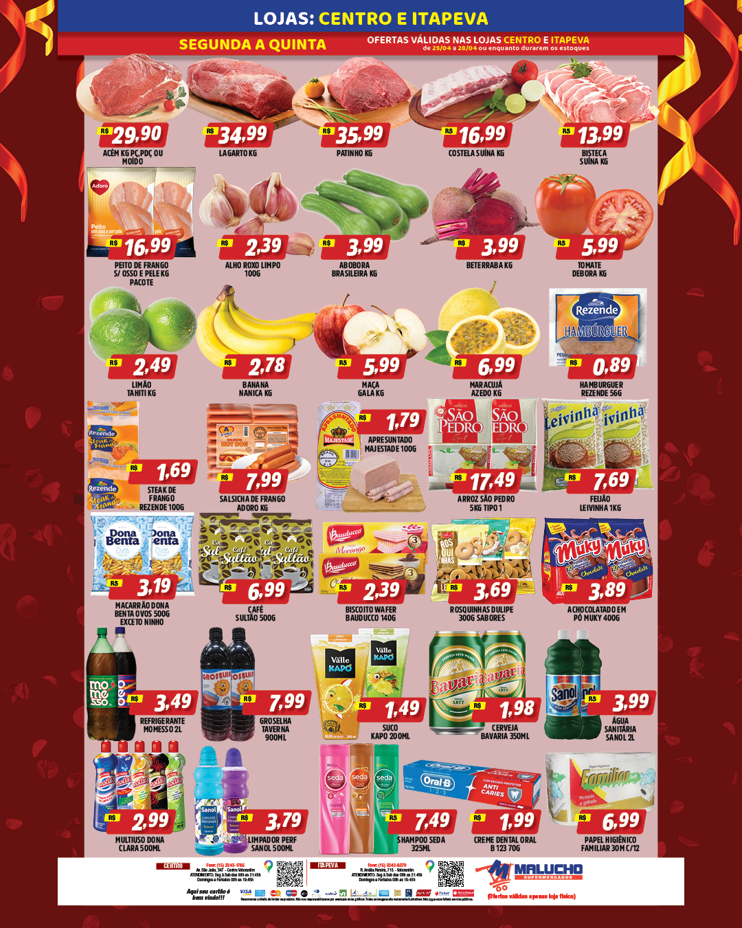 Folheto de ofertas – Malucho Supermercados