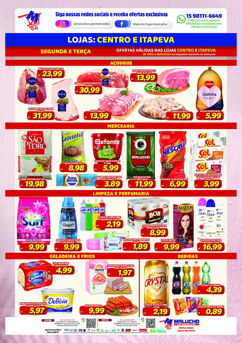 Folheto de ofertas – Malucho Supermercados