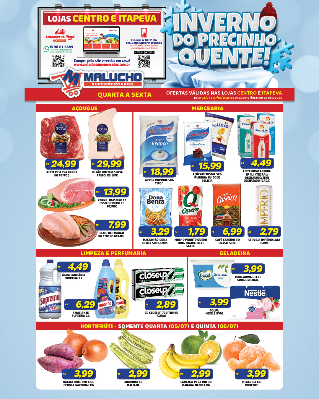 Folheto de ofertas – Malucho Supermercados
