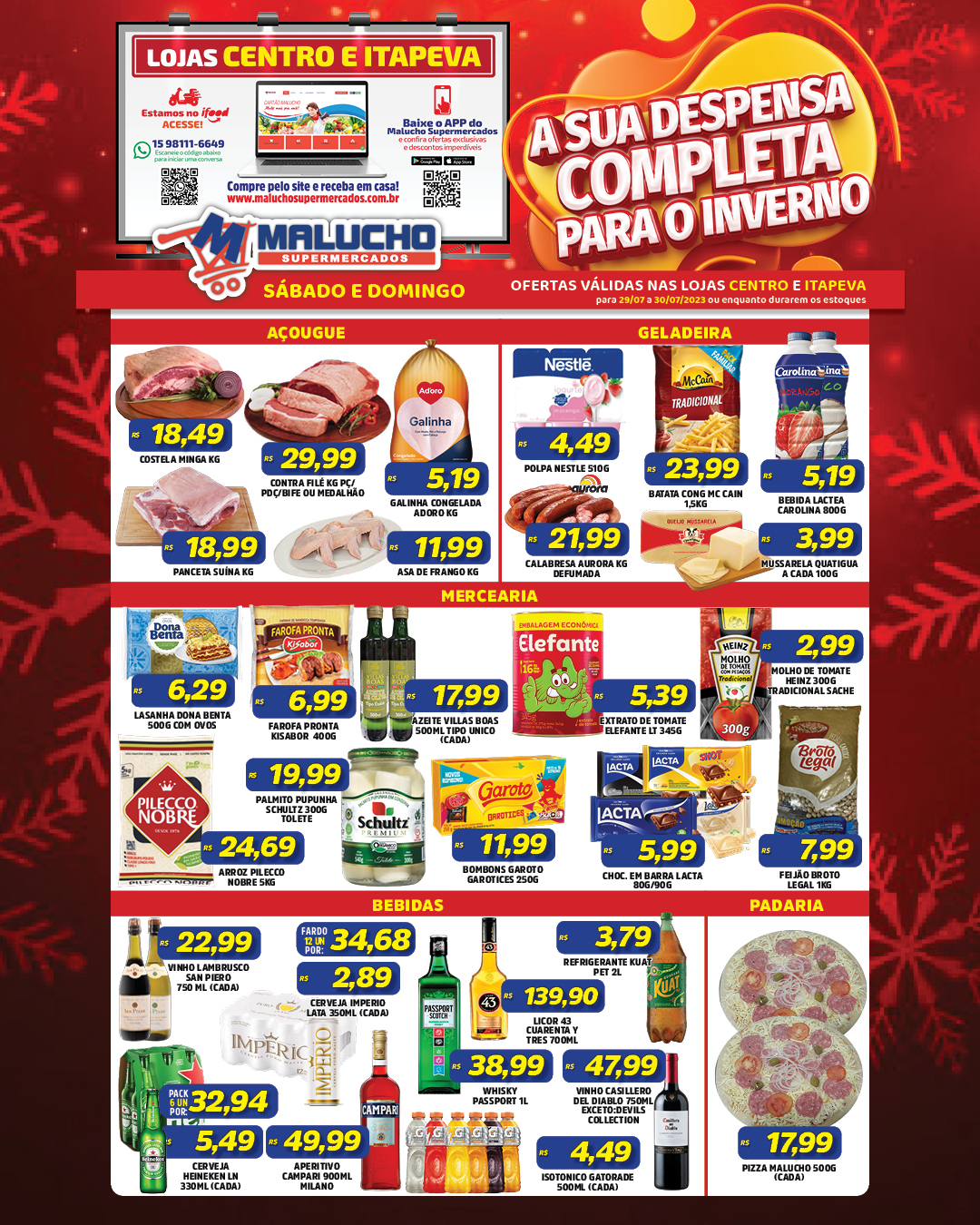 Folheto de ofertas – Malucho Supermercados